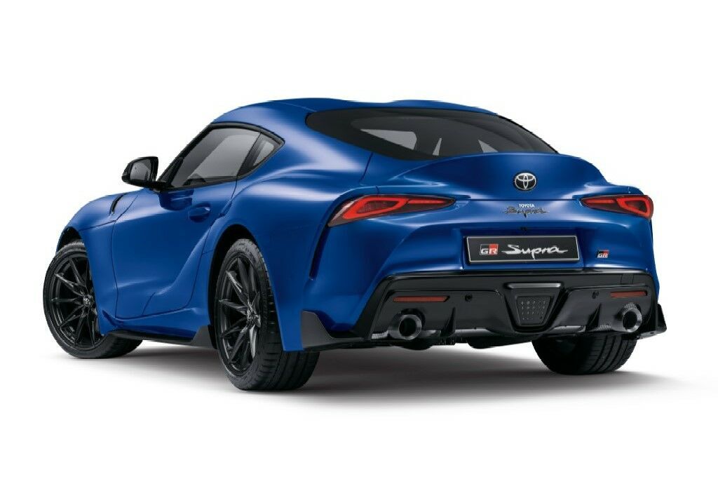 Supra Exterior 3/4 Back view