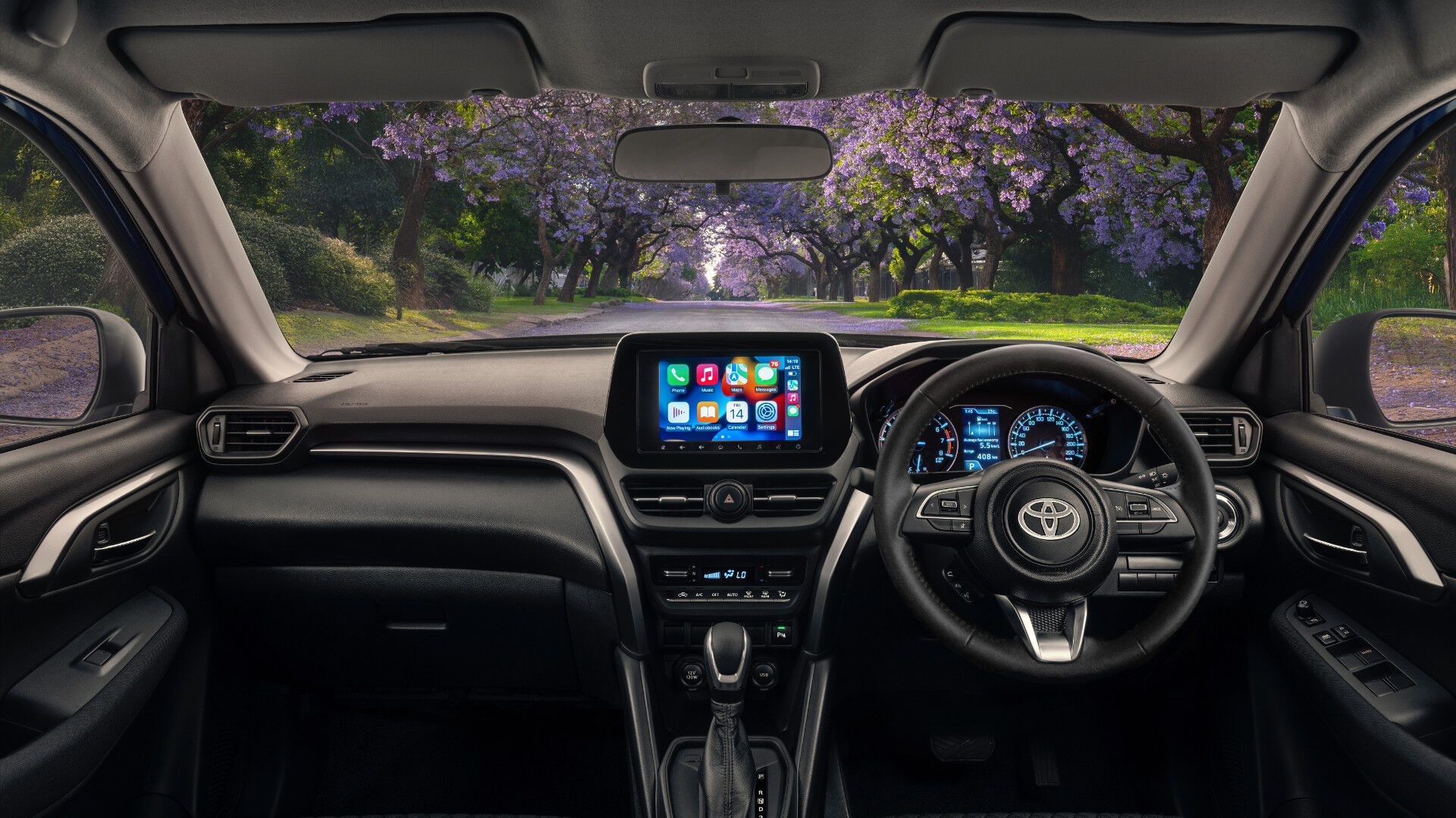 And with Toyota Connect standard across the range, you get onboard Wi ...