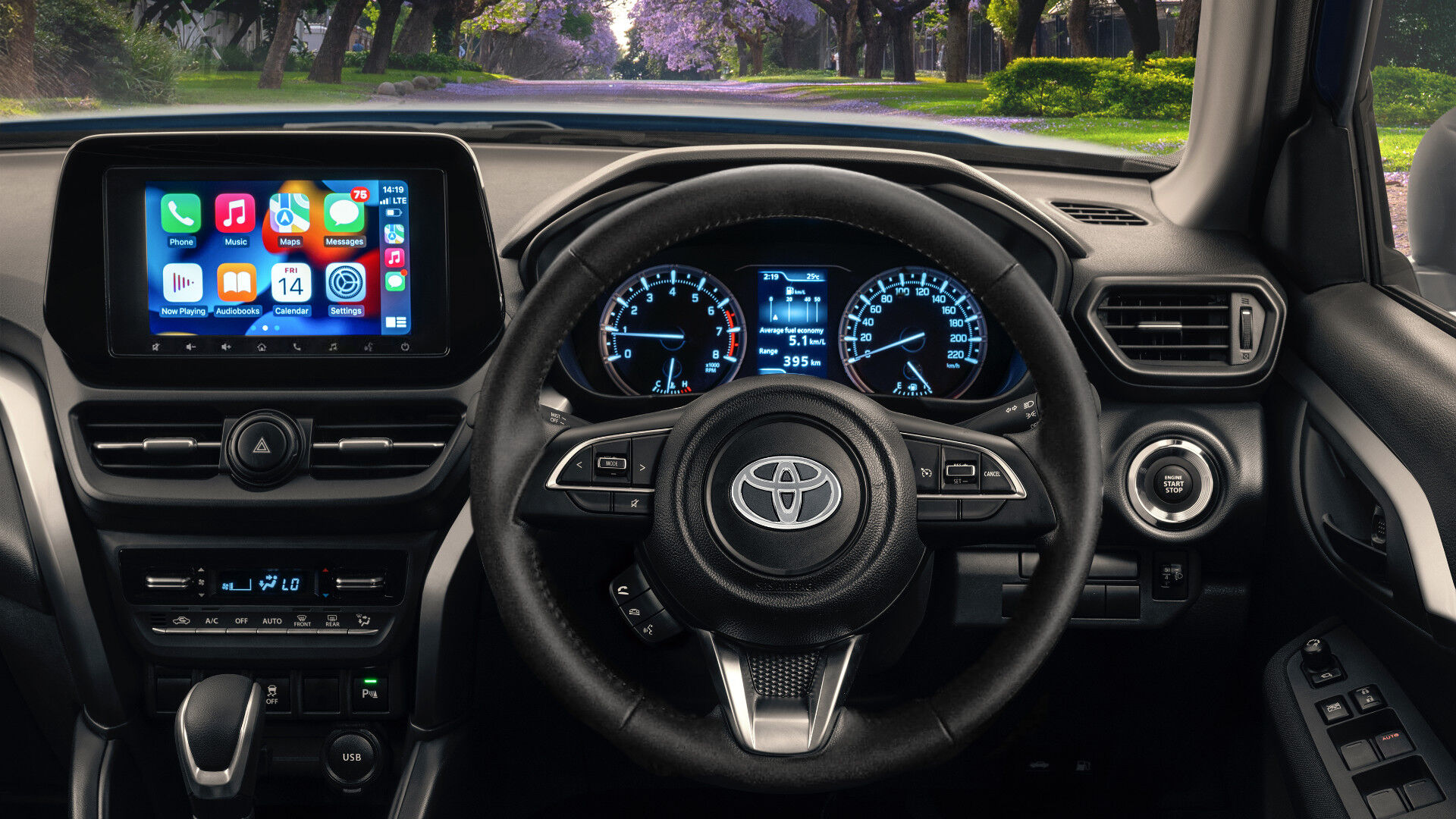 Toyota Urban Cruiser Interior Steering Wheel